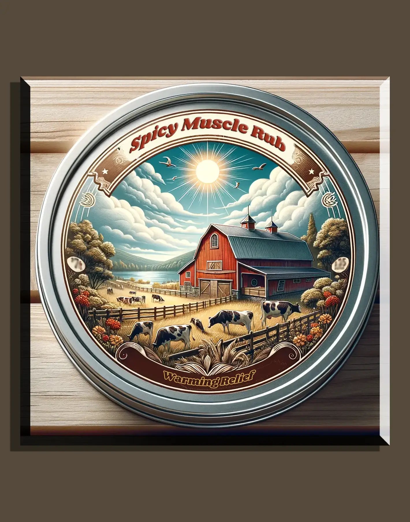 Spicy Muscle Rub – The Cows End